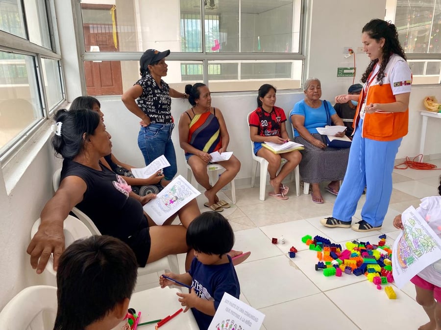 Leticia fortalece la protección de la niñez con apoyo de World Vision